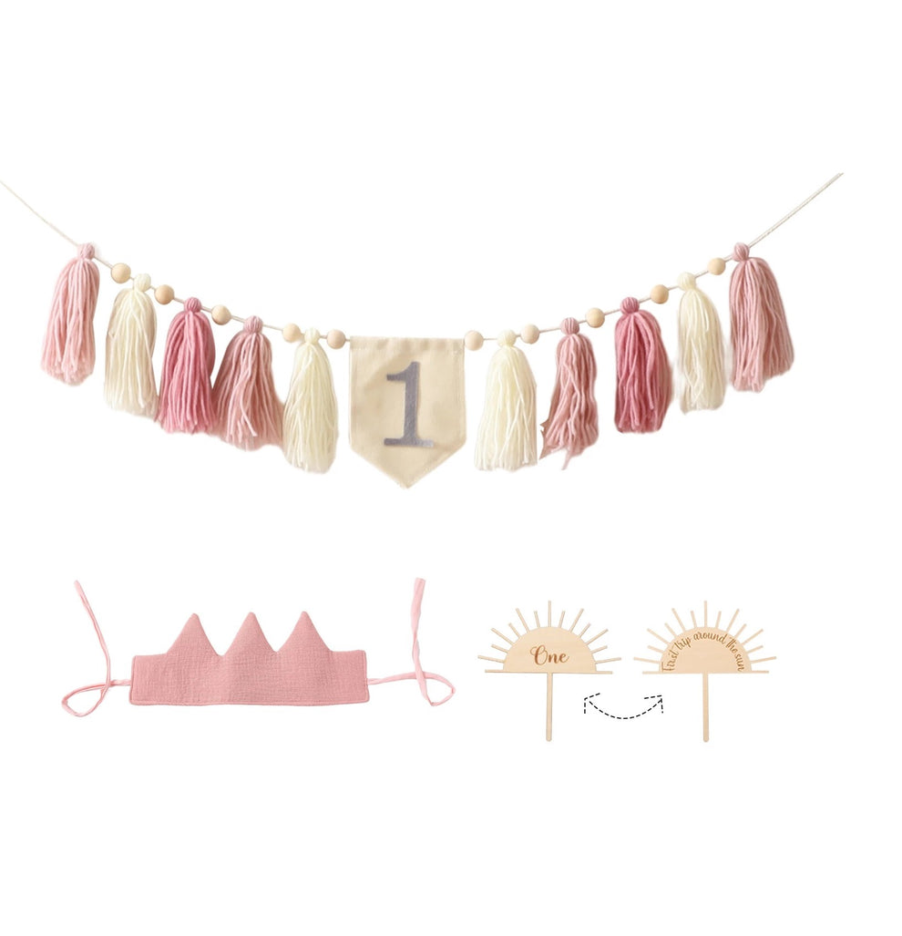 My First Birthday Party Decoration Set (3pcs) – Baby Castle Australia